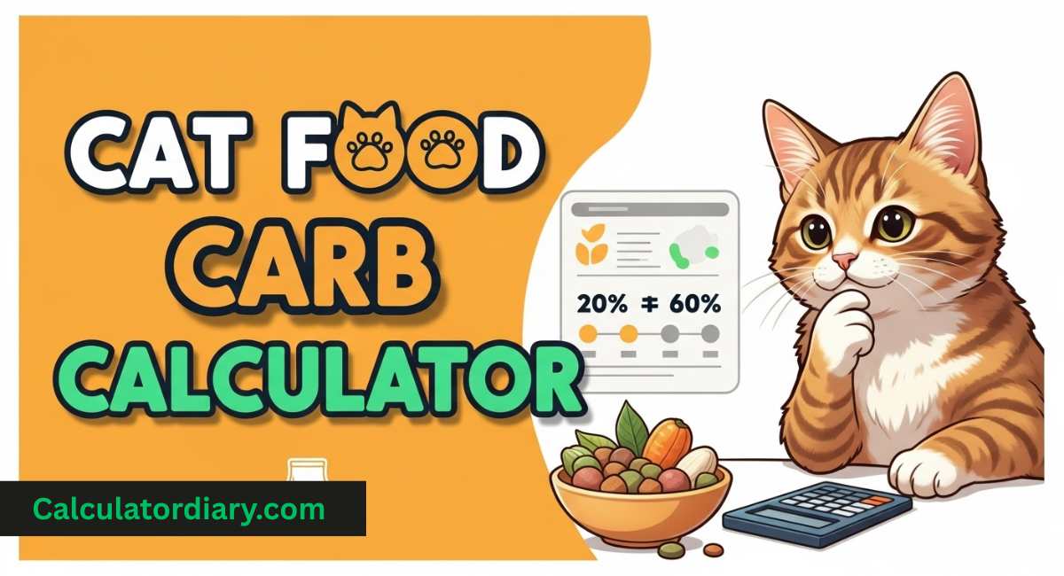 Cat Food Carb Calculator | Cat Food Nutrition Calculator