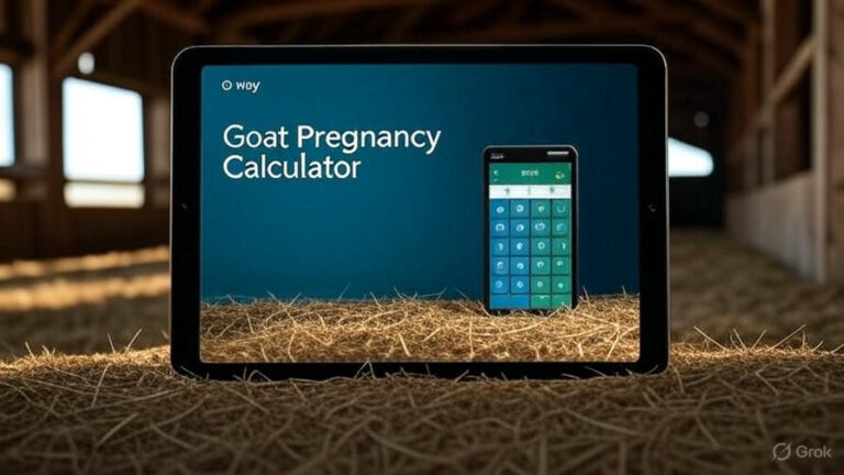 Goat Pregnancy Calculator | Free Goat Pregnancy Calculator