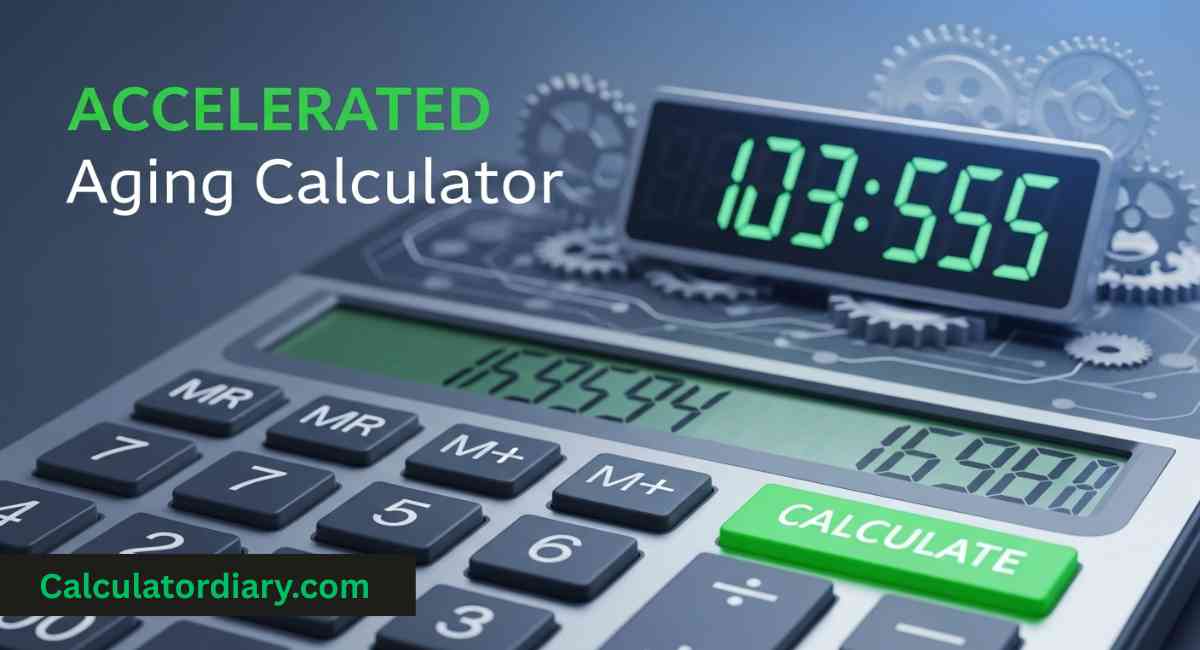 Accelerated Aging Calculator | Free Accelerated Aging Calculator