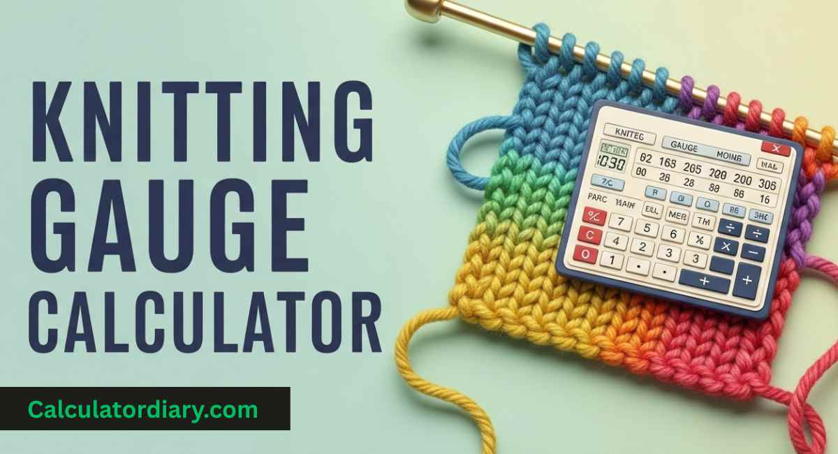 Knitting Gauge Calculator | Free Knitting Gauge Calculator