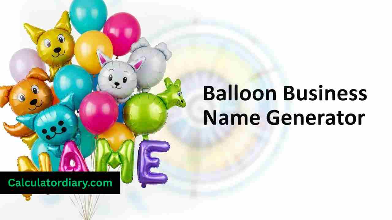 Balloon Business Name Generator | Free Balloon Business Name Ideas
